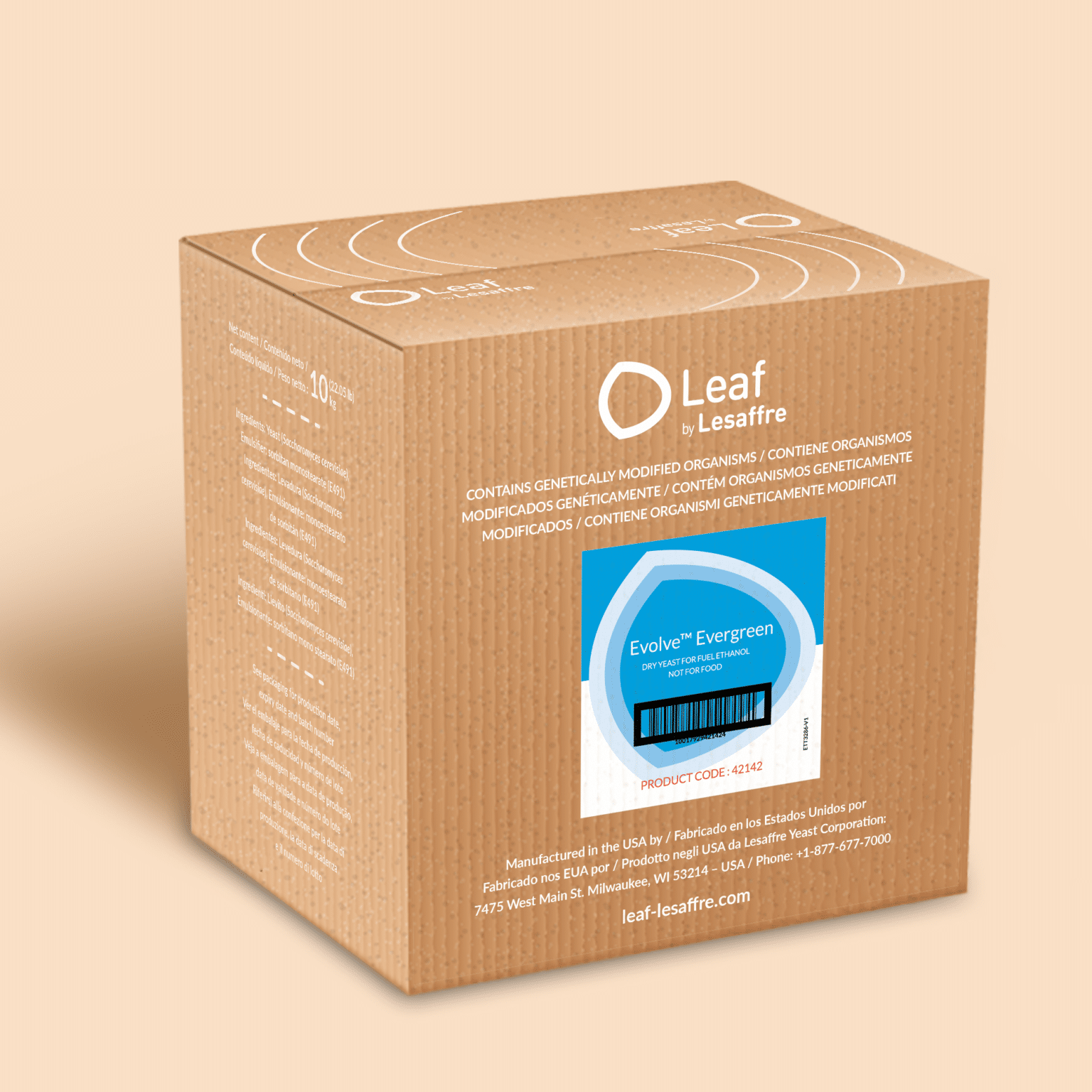 Evolve™ Evergreen: advanced yeast for ethanol - Leaf by Lesaffre